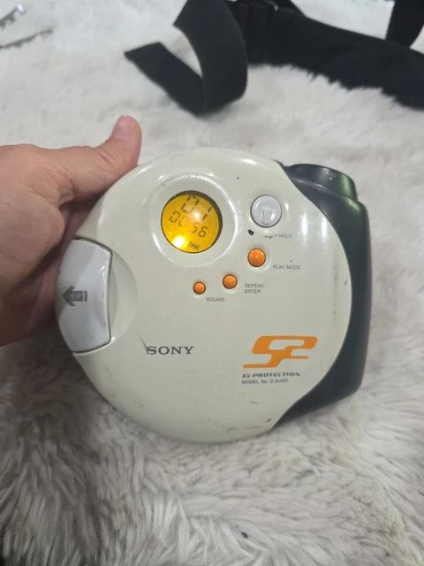 SONY WALKMAN [D-SJ301] G-Protection Portable CD Player CD-R/RW - Tested ...