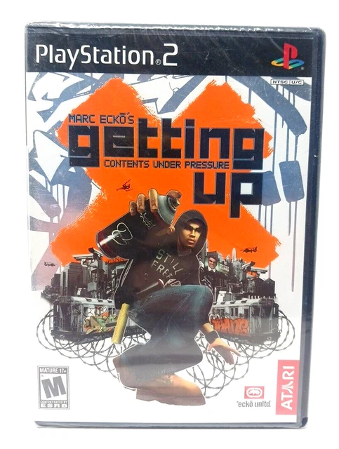 MARC ECKO'S GETTING Up Playstation 2 New Contents Under Pressure Atari ...