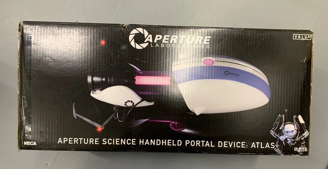 PORTAL 2 PORTAL Gun Atlas Ver. Aperture Science Handheld Device NECA ...