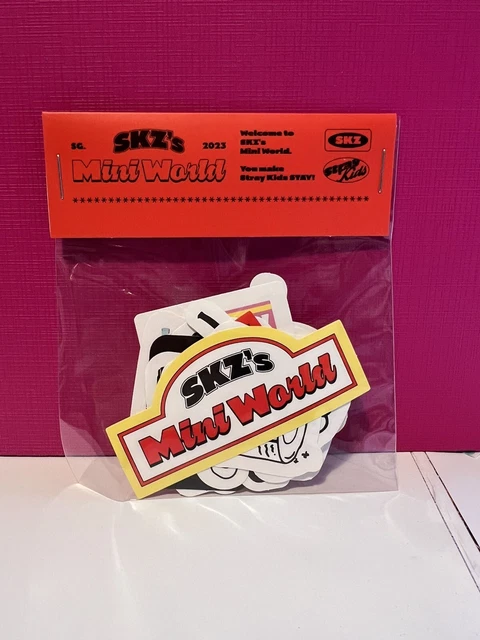 STRAY KIDS SEASON’S Greetings 2023 ‘Mini World’ Sticker Set $18.00 ...