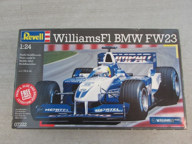 REVELL WILLIAMS F1 BMW FW23 Model Kit 07222 1/24 Scale £32.50 - PicClick UK