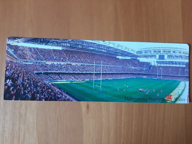 CARDIFF MILLENNIUM CARTOLINA Stadio Stadium Postcard Stadion Stade ...