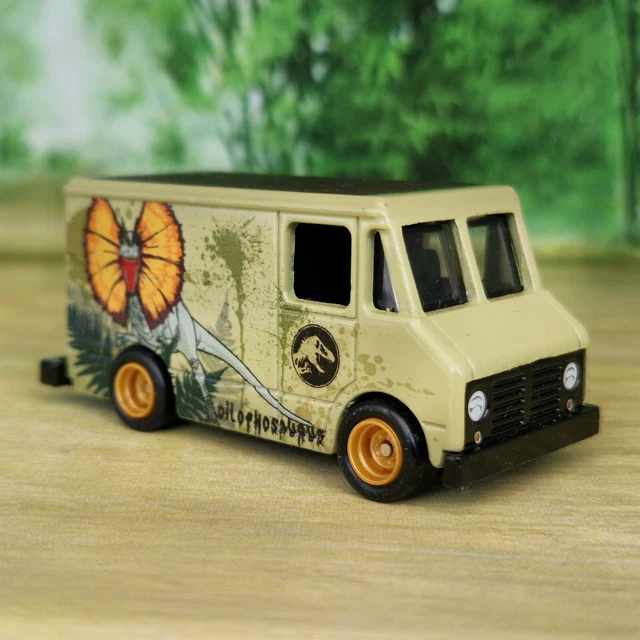 HOT WHEELS REAL Rider Jurassic World Custom Van Diecast Model 1/64 (57 ...
