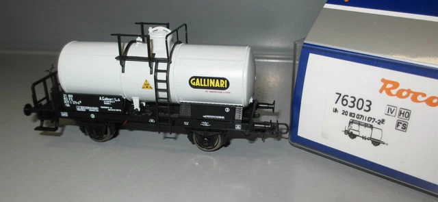 ROCO H0 76303 Kesselwagen Gallinari der FS, Epoche IV _ NEU EUR 24,90 ...