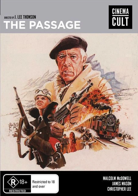 THE PASSAGE DVD JUN61B Malcolm McDowell as a Crazed Nazi! RARE CULT FUN ...