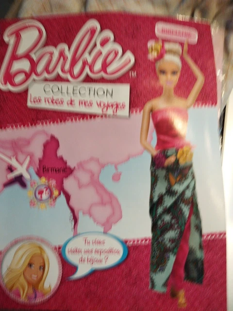 BARBIE COLLECTION LES robes de mes voyages Birmanie+ fascicule EUR 5,00 ...