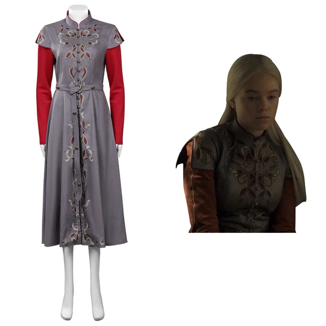 HOUSE OF THE Dragon Rhaenyra Targaryen Cosplay Costume Dress Outfits ...