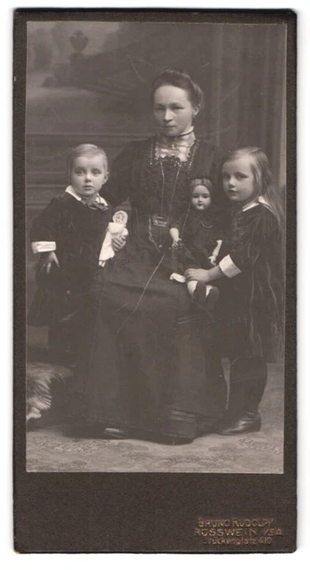 FOTOGRAFIE BRUNO RUDOLPH, Rosswein i. Sa., Brückenplatz 410, Portrait ...