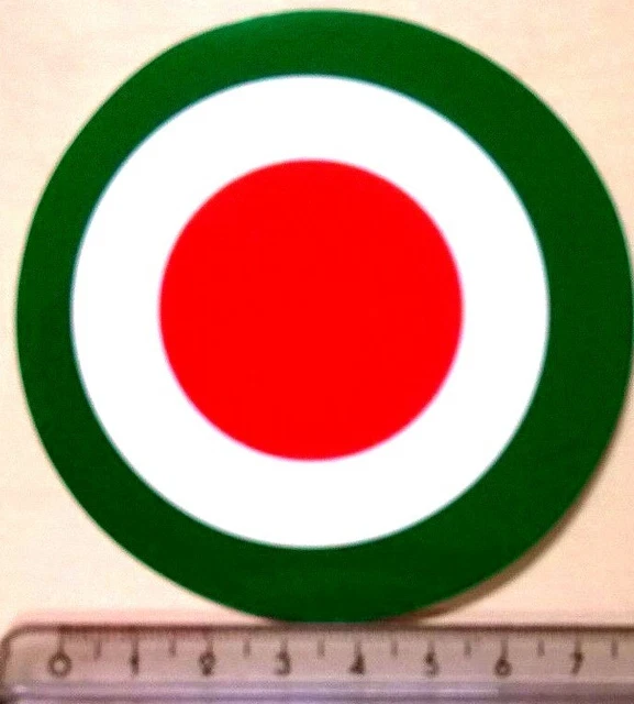 ADESIVO STICKER CERCHIO Tricolore Italiano - Mods EUR 7,90 - PicClick FR
