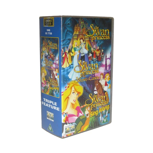 THE SWAN PRINCESS Triple Feature Film VHS Tapes Bundle Box Set £13.00 ...