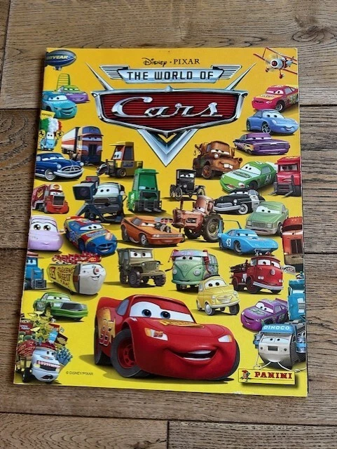 COMPLETE PANINI THE World Of Cars Sticker Album Collection Mint ...
