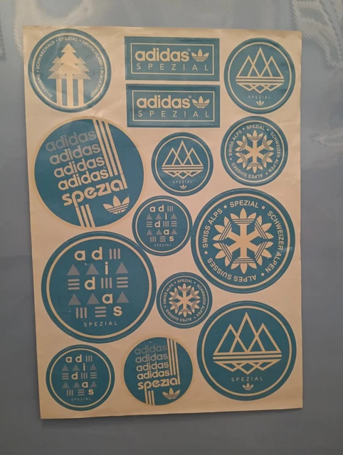 A4 SHEET STICKER Set, adidas Spezial SPZL AW14 £10.80 - PicClick UK