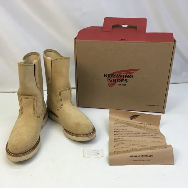 RED WING PECOS 8168 Size 6 Boots 01W-3052 Yuki Store r12_0206 £256.74 ...