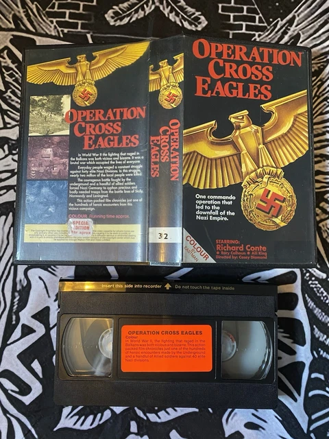 OPERATION CROSS EAGLE Pre Cert VHS £4.12 - PicClick UK