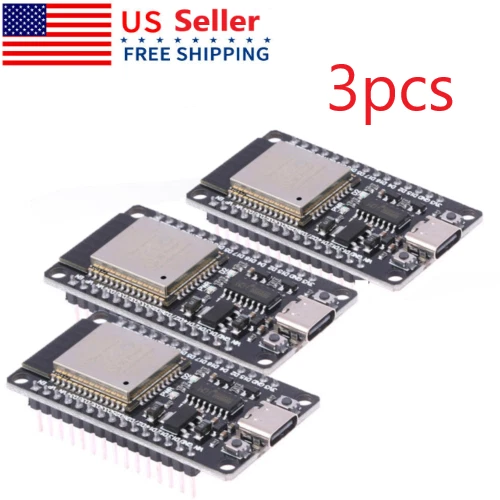3PCS ESP32 DEVELOPMENT Board With TYPE-C USB CH340C WiFi+Bluetoot.MJ $8 ...