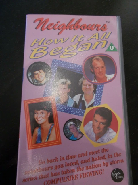 VINTAGE 1990 NEIGHBOURS How it All Began VHS Video £1.00 - PicClick UK