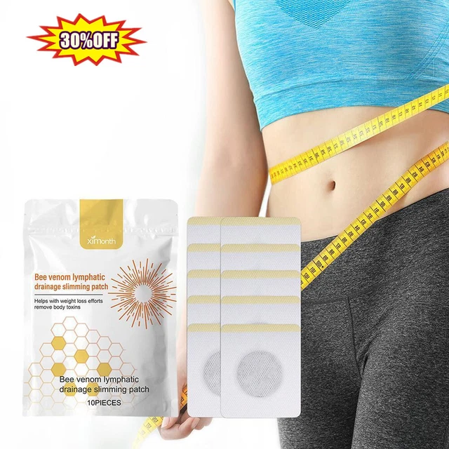 10X BEE LYMPHATIC Drainage and Slimming Patch for Women & Men Body Slim ...