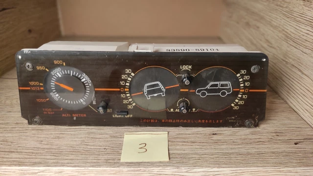 TOYOTA LAND CRUISER 70 Series 4Runner Altimeter Inclinometer JDM OEM ...
