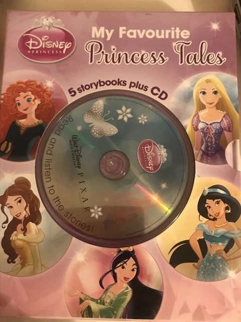 DISNEY MY FAVOURITE Princess Tales Read-Along Library Box Set (5 books ...