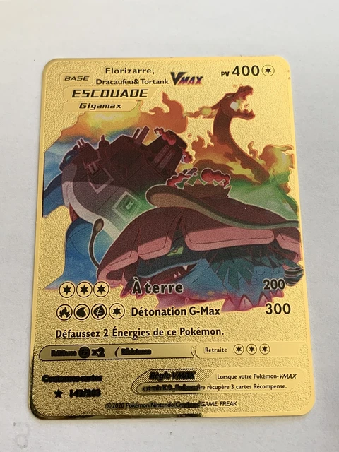 POKEMON METAL GOLD Fire Dragon Cards vmax £7.28 - PicClick UK