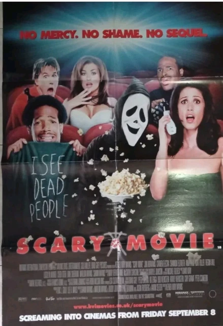 POSTER LOCANDINA SCARY Movie Carmen Electra Shannon Elizabeth + Snatch ...