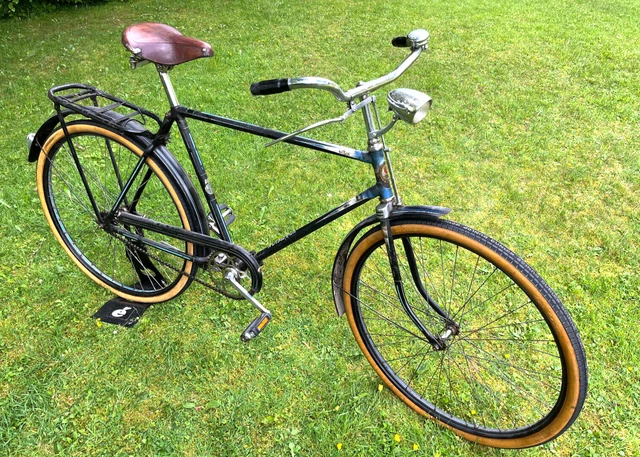 ALTES OLDTIMER FAHRRAD "Präzision" , sehr seltenes altes Herrenfahrrad ...