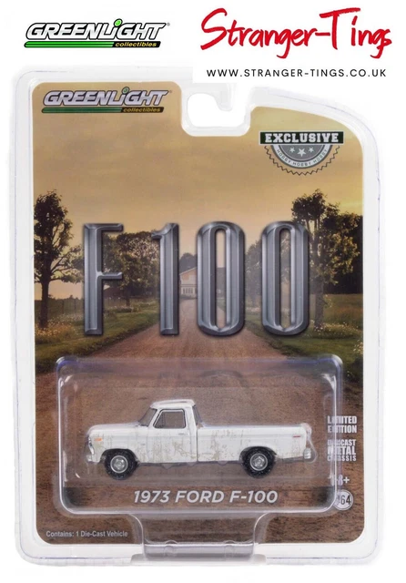 GREENLIGHT 1973 FORD F100 Pickup Truck Barn Find 1/64 Scale model ...