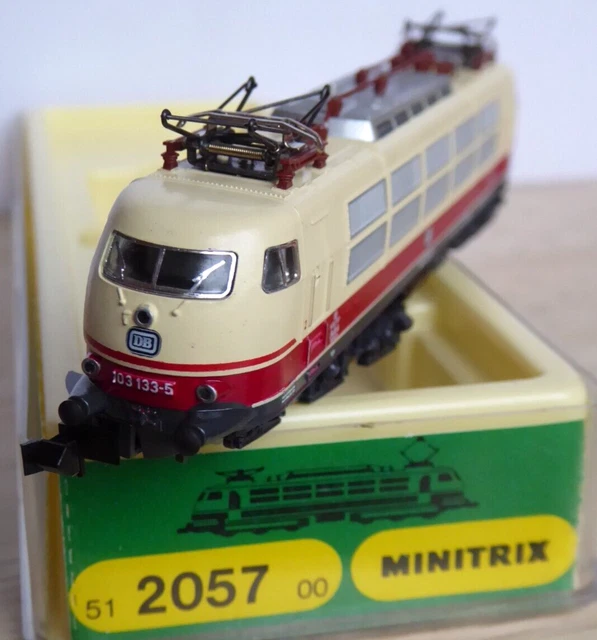 MINITRIX 12057 N Elektro-Lok Br 103 133-5 Tee Ic Ir Ec-Lok DB Epoch 4/6 Boxed £114.00 - PicClick UK