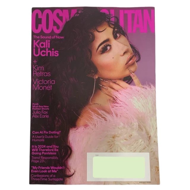 COSMOPOLITAN MAGAZINE SPRING 2024 Kali Uchis Kim Petras Victoria Monet ...