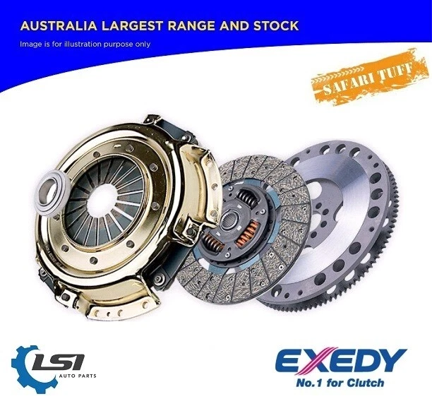 EXEDY SAFARI TUFF Clutch Kit for Toyota Hilux KUN16 KUN26 + Single Mass ...