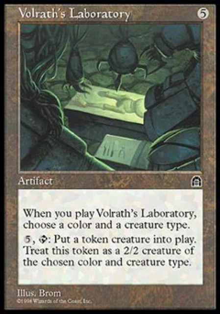 LABORATOIRE VOLRATH - Forteresse anglaise MTG presque comme neuf EUR 2 ...