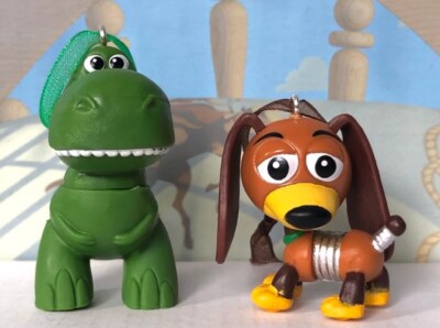 DISNEY PIXAR TOY Story Rex & Slinky Dog Xmas Tree 🎄 Decorations ...