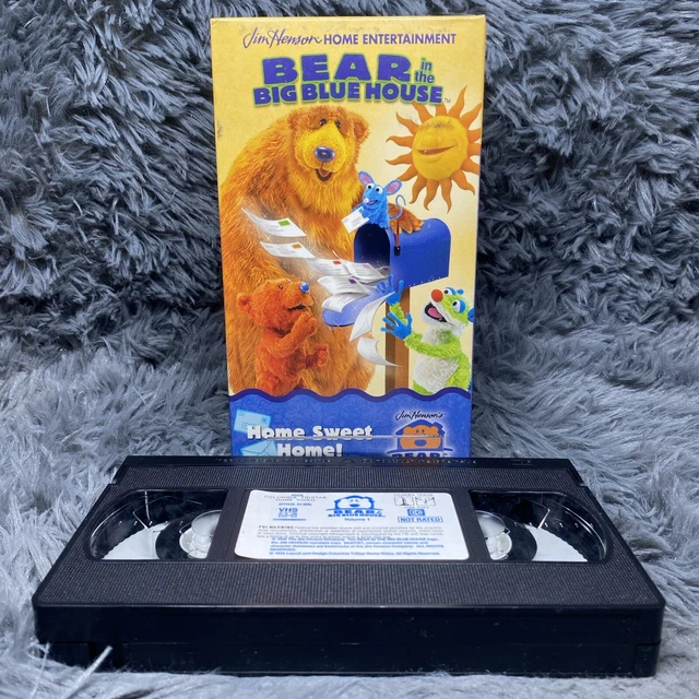 BEAR IN THE Big Blue House - Home Sweet Home VHS Tape 1998 Jim Henson Show Rare £47.00 - PicClick UK