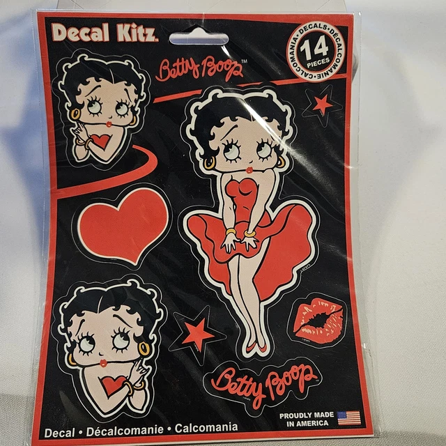 BETTY BOOP DECAL For Car & Truck Vinyl 14 Pieces $10.03 - PicClick CA