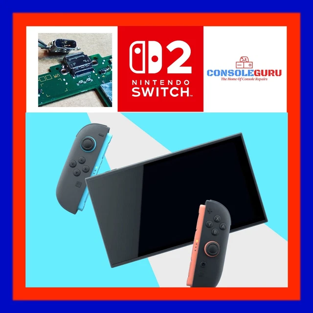 NINTENDO SWITCH 2 USB C Faulty Charging Port Repair Replacement Service £42.27 - PicClick UK