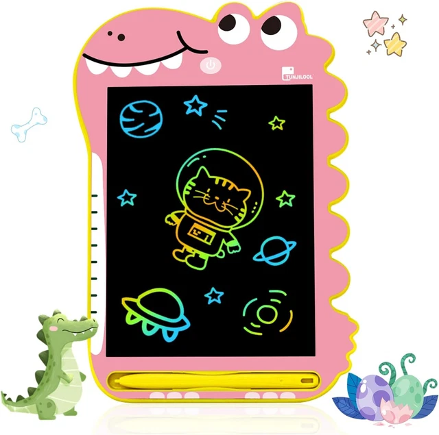 TUNJILOOL LCD WRITING Tablet, 8.5 Inch Drawing Pad for Kids, Dinosaur ...