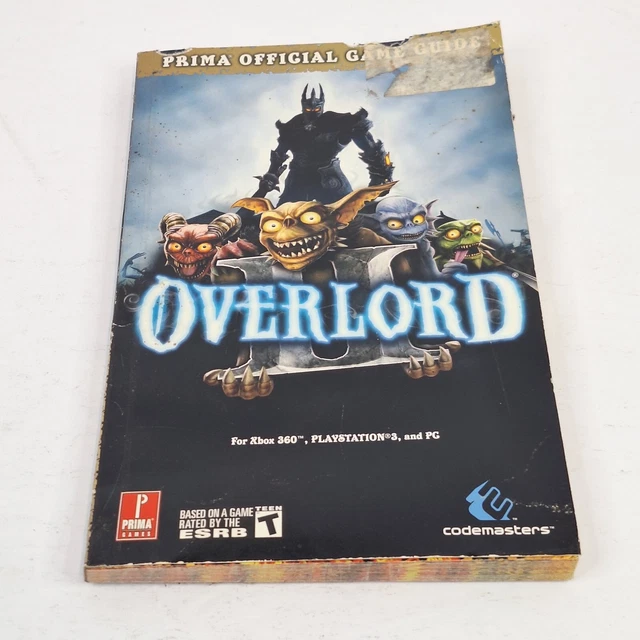 OVERLORD 2 VIDEO Game Strategy Guide Collection PS2 Nintendo Xbox EUR ...