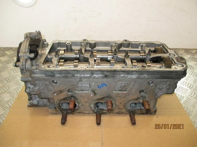2008 AUDI A5/A6 2.7 V6 TDi BPP. O/S Right Cylinder Head + Camshafts ...