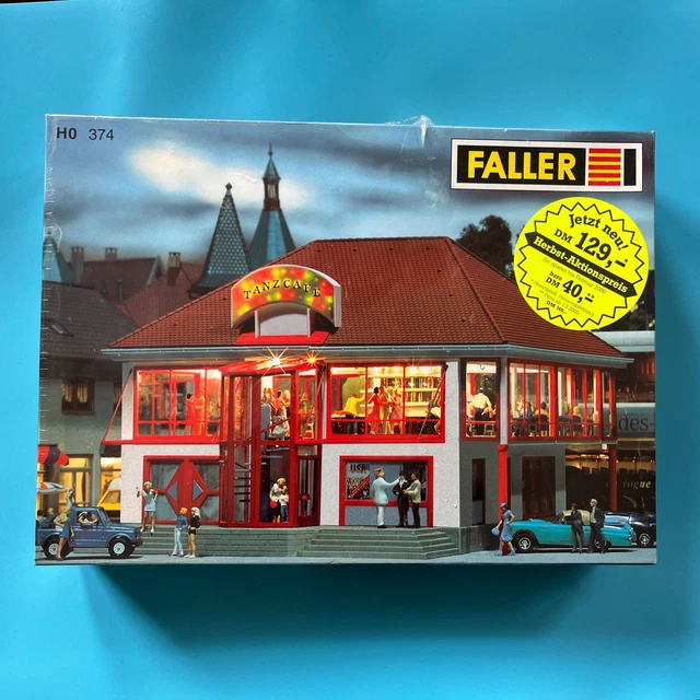 SPUR H0 FALLER H0 374- Tanzcafe- Vintage aus 2000- Neu-OVP -in Folie ...