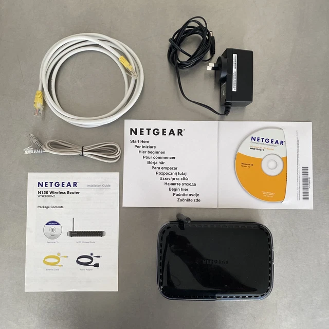 NETGEAR N150 WIRELESS ADSL2+ Router WNR1000v2 $27.50 - PicClick AU