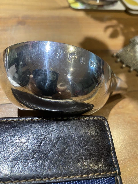 ANTIQUE SILVER PAP Boat London Hallmarks Circa1744 Robert Innes £195.00 ...