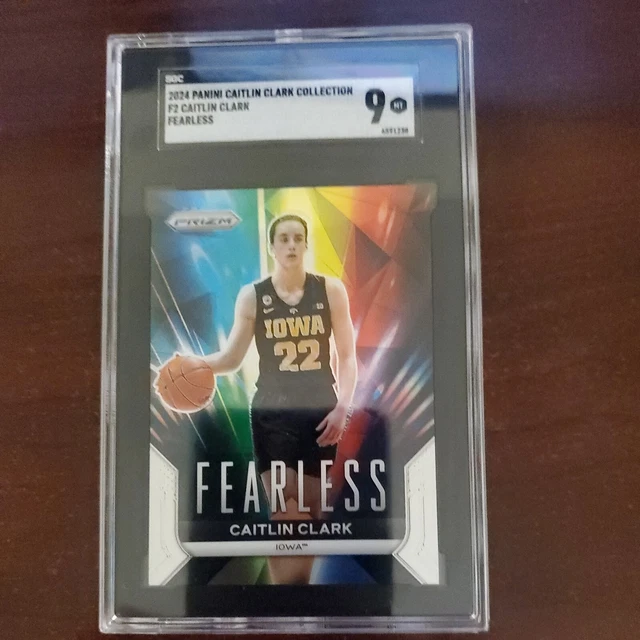 GRADED 2024 PANINI Caitlin Clark Collection - Fearless #F2 Caitlin ...