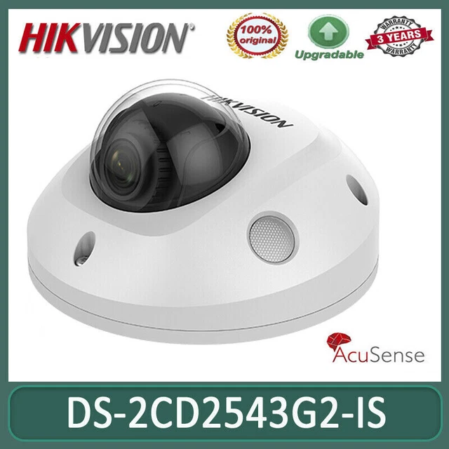 HIKVISION DS-2CD2543G2-IS 4MP Audio I/O 4MP H265 POE IR Dome Network IP Camera £138.71 - PicClick UK