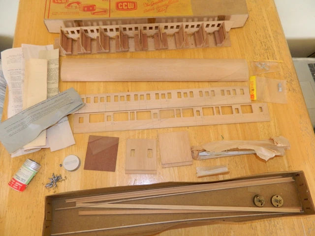 VINTAGE CCW KIT Made O Gauge Coach Kit £19.99 - PicClick UK