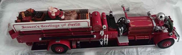 MATCHBOX -YYM-35193 - Coca Cola - 1930 Ahren`s Fox Fire Engine with ...