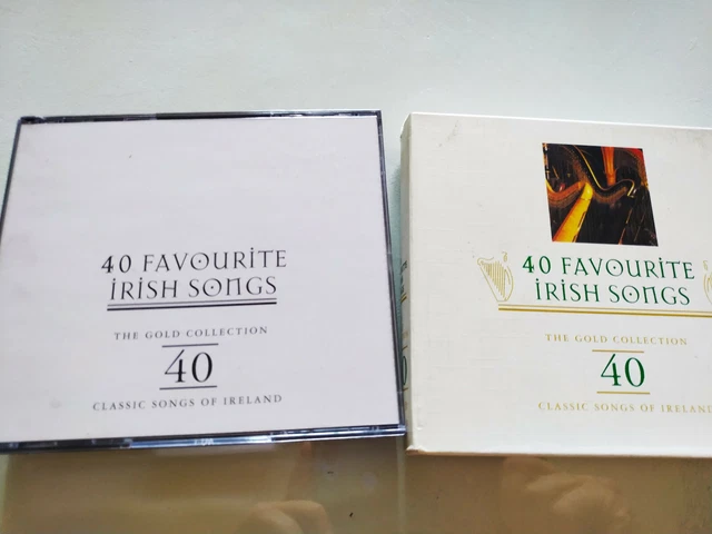 40 FAVOURITE IRISH Songs Gold Collection Ireland - 2 X CD £29.22 ...