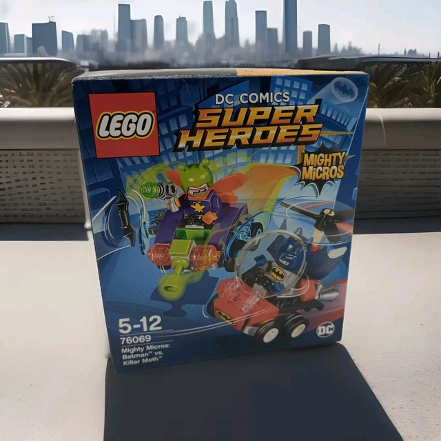 MIGHTY MICROS BATMAN vs Killer Moth Batcopter LEGO 76069 DC Comics ...