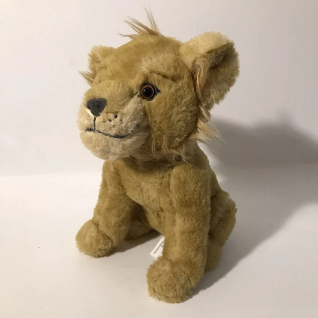 DISNEY STORE SIMBA Cub Lion King Pride Stuffed Animal Wild Cat Plush ...
