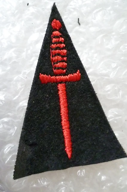 ROYAL MARINES COMMANDO Cloth Badge Patch red on Black £19.99 - PicClick UK