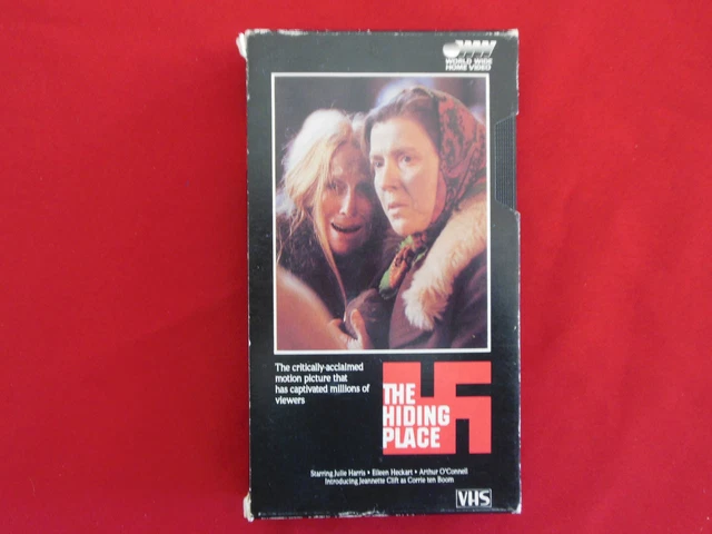 THE HIDING PLACE 15th Anniversary Julie Harris Eileen Heckart VHS RARE ...